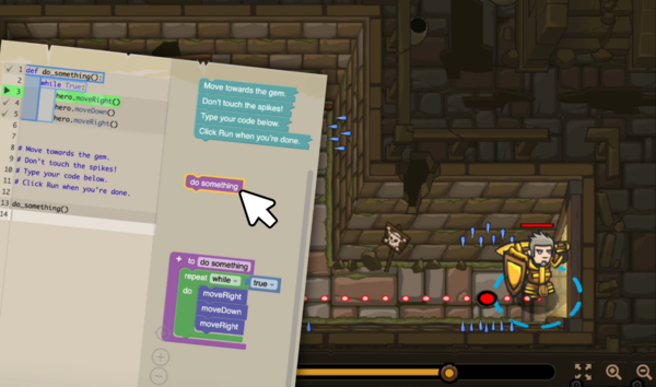 CodeCombat - Coding games to learn Python and JavaScript
